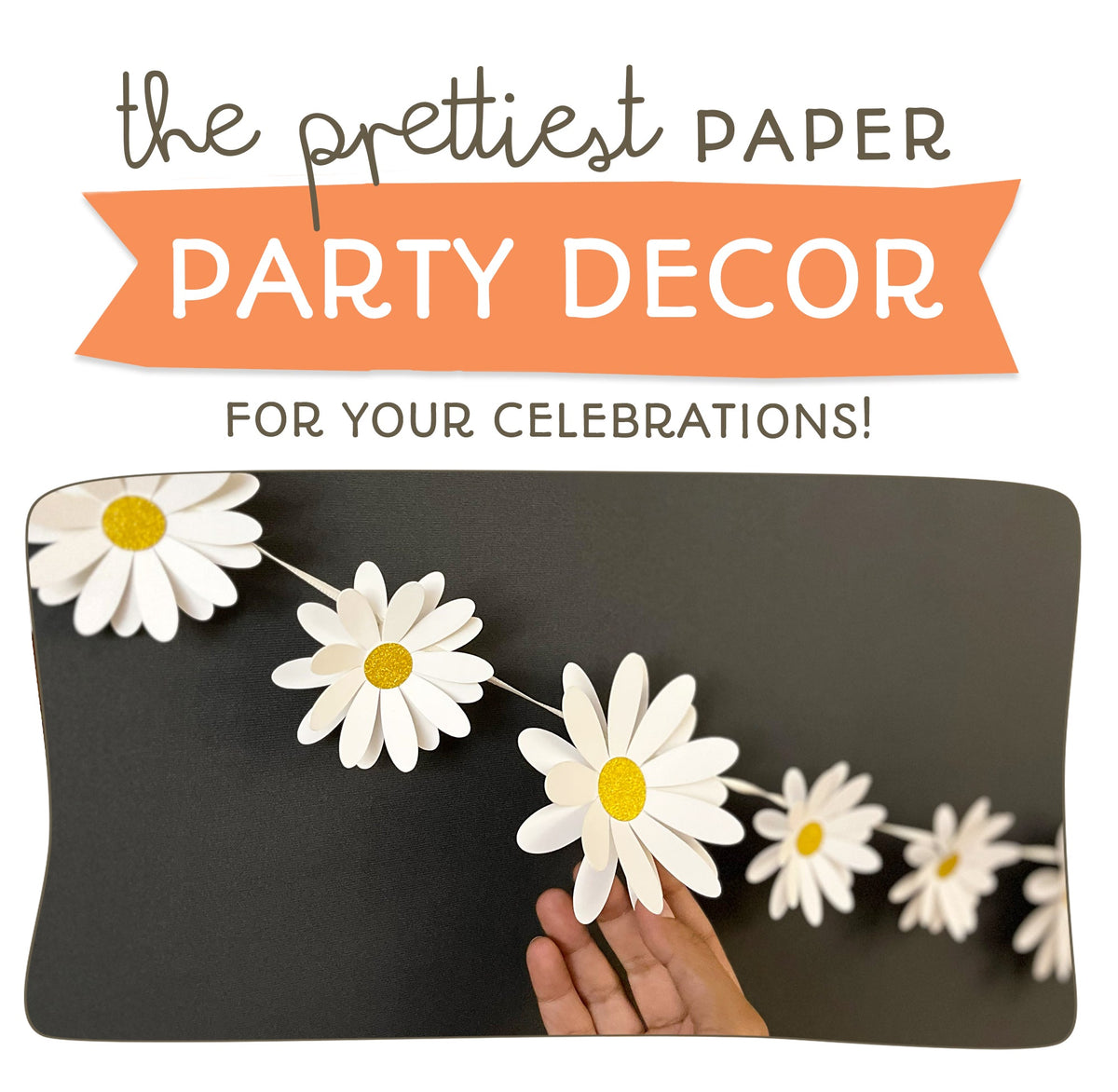 Birthday Party Decor - Paper Bunting or Easy Wall Decor – Sky Goodies