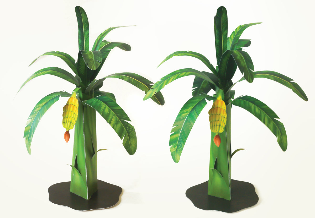 Banana Trees - Set of 2- DIY Paper Craft Kit for Pooja Decor – Sky Goodies