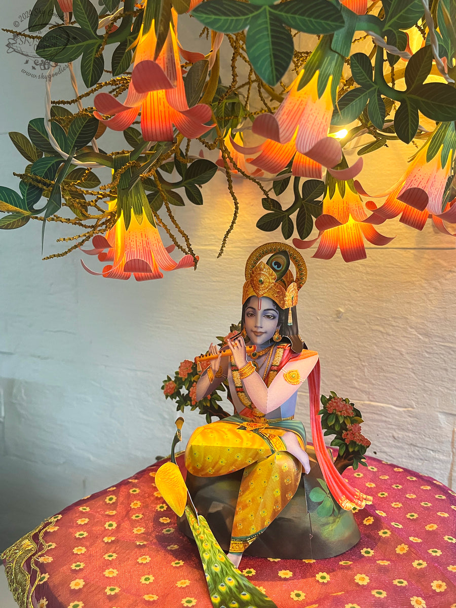 Krishna Janmashtami Combo Saver 1 - DIY Krishna + 1 Flower Fairy Light ...